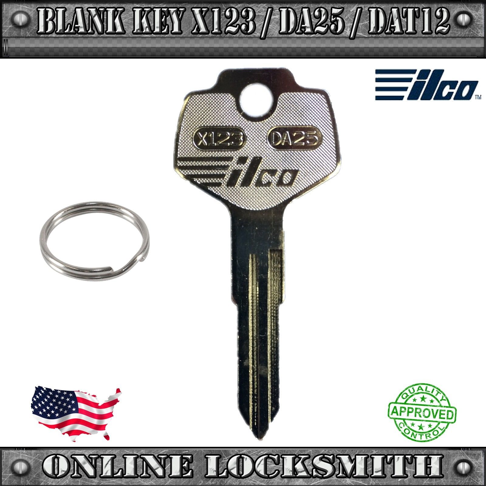 DA25 – Key For Nissan, Infinity Vehicles – Online Locksmith Store