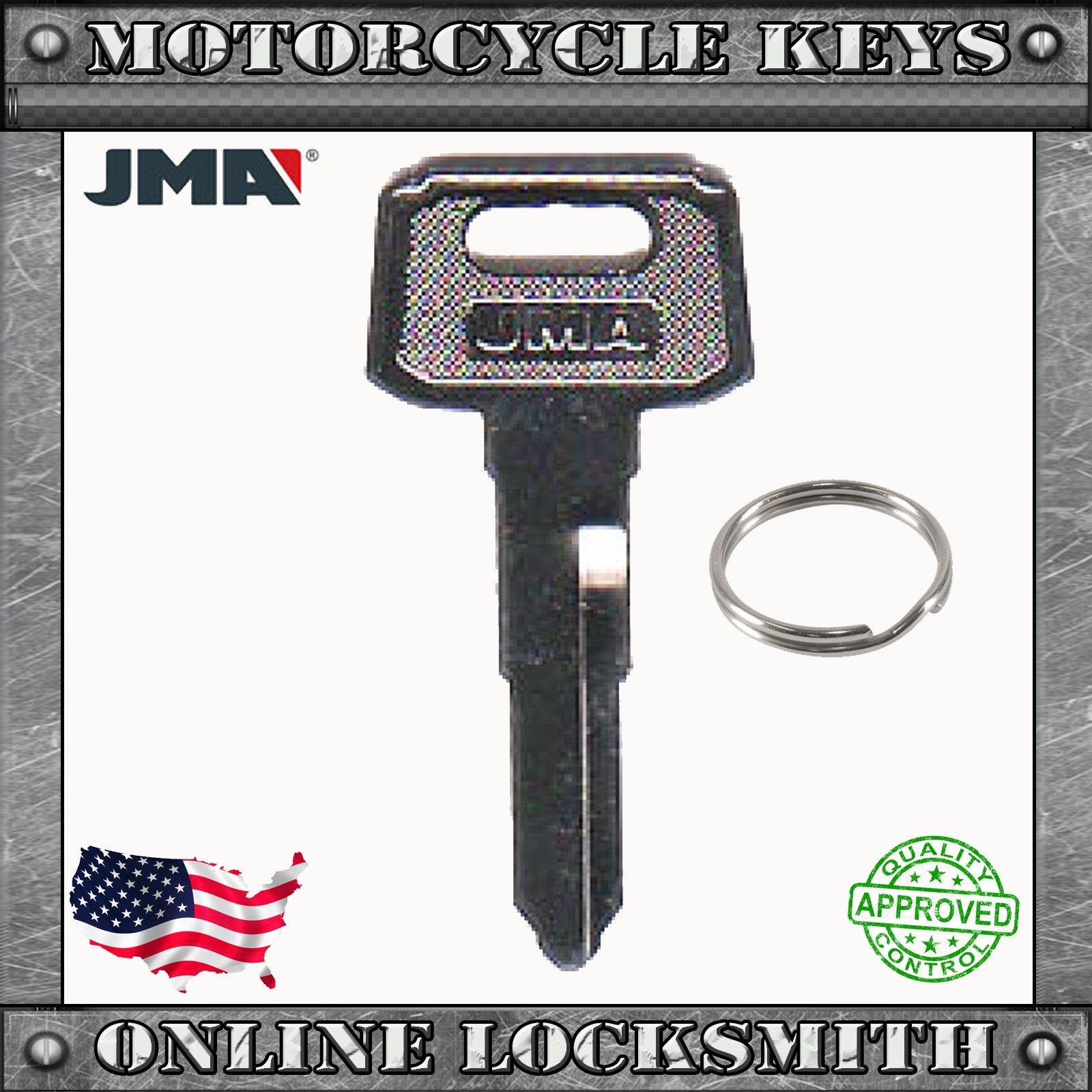YH47 – Key For Yamaha Motorcycles – Online Locksmith Store