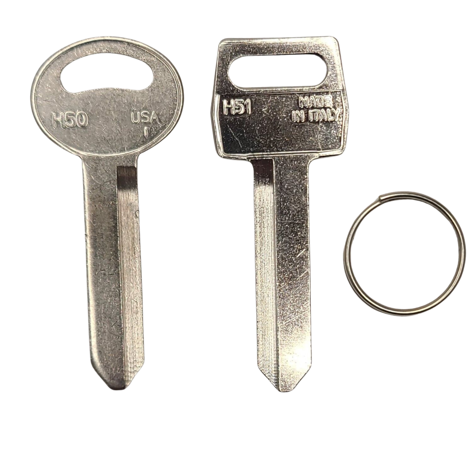 H50 and H51 – Ignition and Trunk Key For Ford, Lincoln, Mazda, Hummer, Mercury Vehicles By Ilco ...