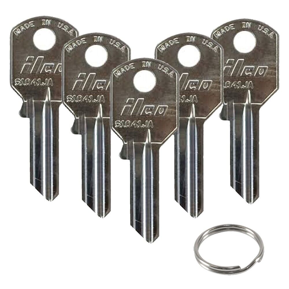 S1041JA – 5 Keys For Chicago Steelcase Office File Cabinet Lock By ILCO ...