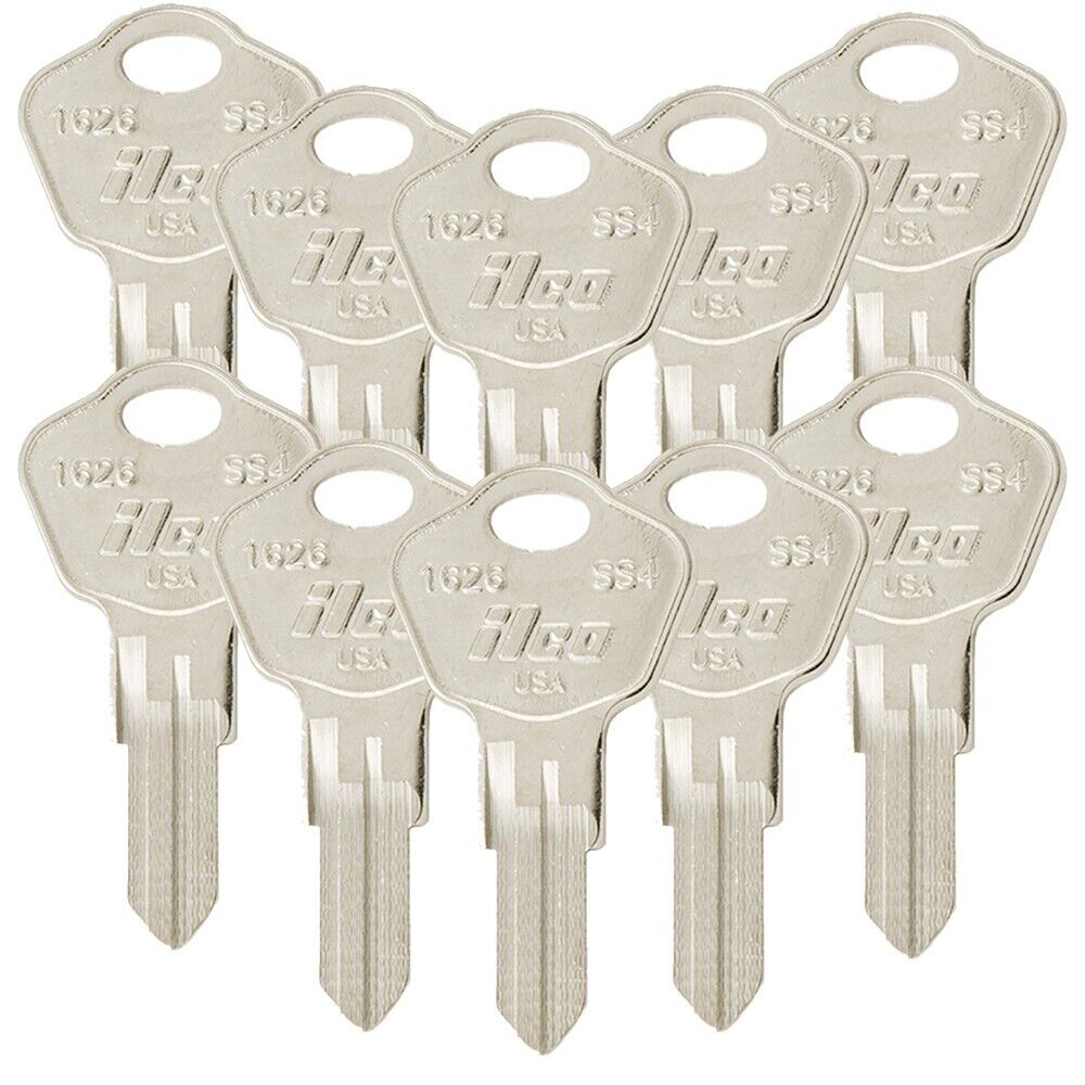 SS4 – 10 Key Blanks For Sentry Safe Locks #1626 By ILCO – Online ...