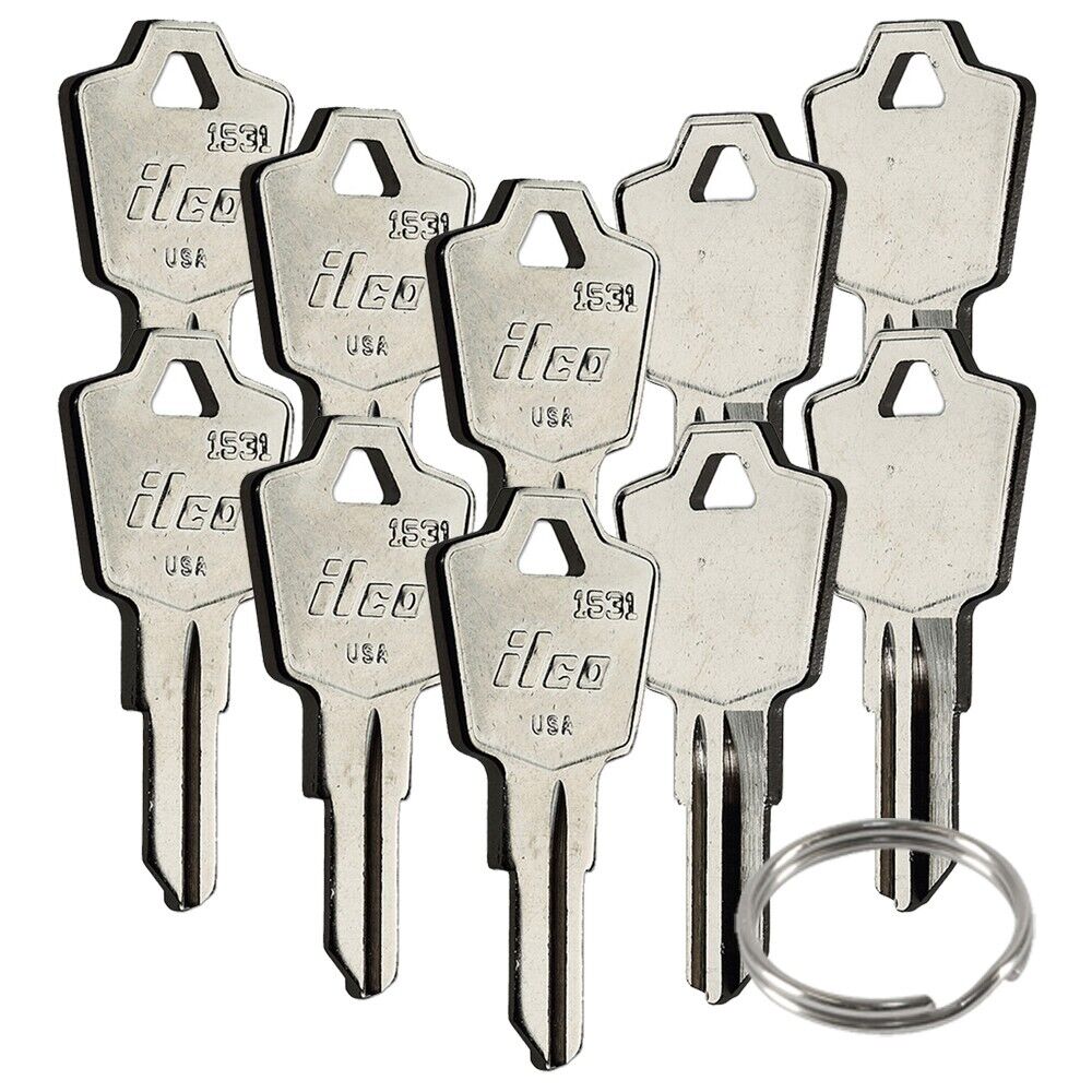 1531 – 10 Key Blanks for Sentry Safe 1100 1150 1170 ESP Locks By ILCO ...